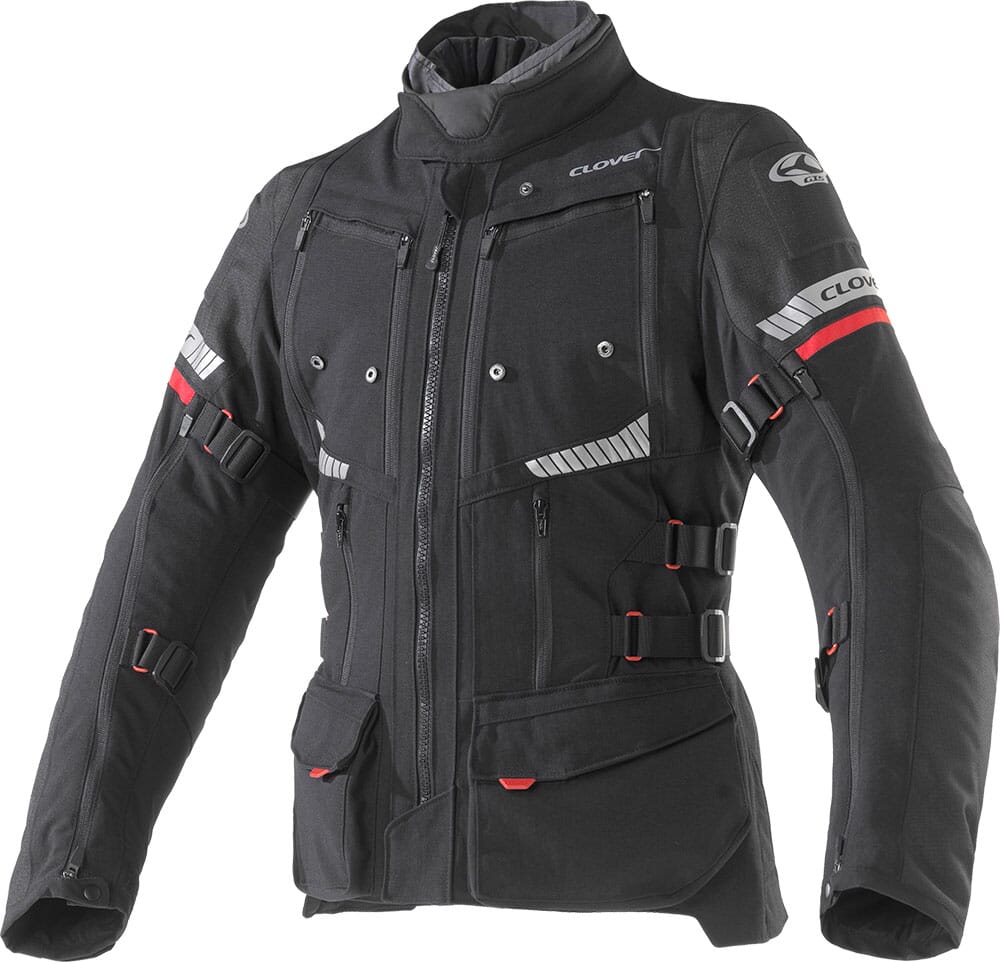 CLOVER GTS-4 WP AIRBAG JACKET SORT - NorSafe MC